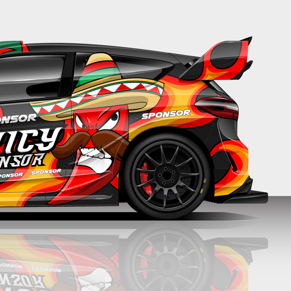 Spicy Rally Livery - Liveries.com.au