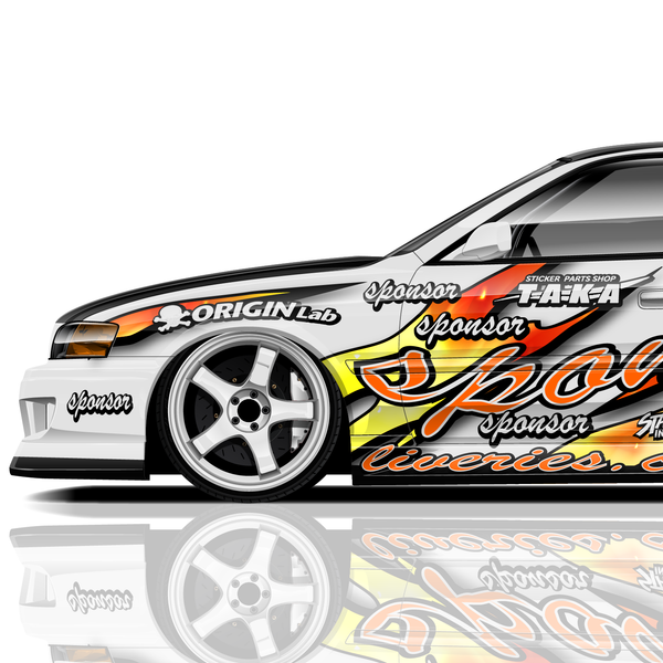 Chase The Fire Drift Livery - Liveries.com.au